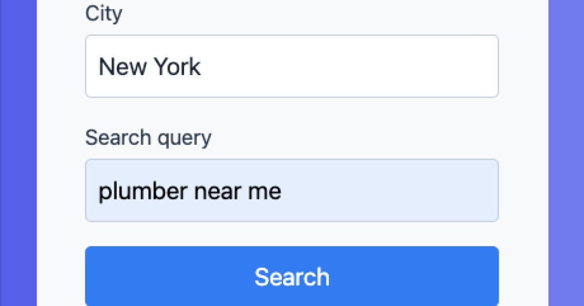 Emulate Local Google Search Results ~ Expert Custom Web Developers in Toronto (Laravel, SEO, ORM)